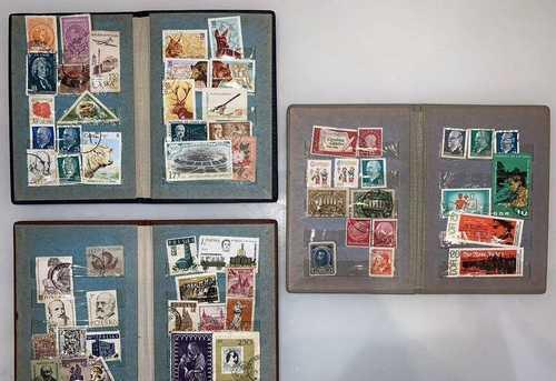 Почтовые марки зарубежные 40х - 60х гг