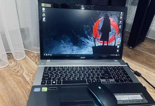 Ноутбук Full hd 17.3 Acer aspire v3 771g