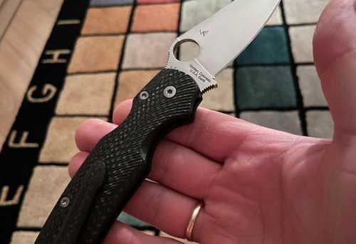 Spyderco Paramilitary 2, sprint run, CPM-M4