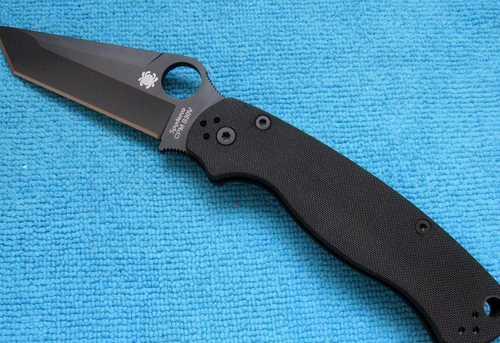 Spyderco Paramilitary 2 Black Tanto Exclusive