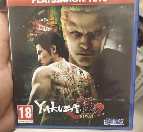 Yakuza kiwami 2 PS4, английская версия