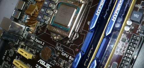 Комплект MB+CPU+RAM на s1150 аналог i7