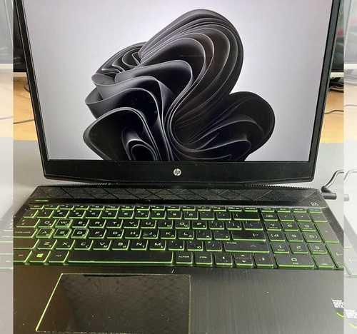 Ноутбук hp povilion gaming Laptop Model 15cx0055ur