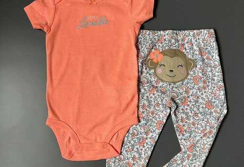 Боди и леггинсы Carters 12M