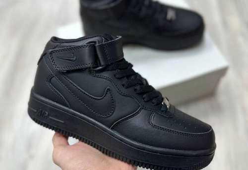 Кроссовки Nike air force high black