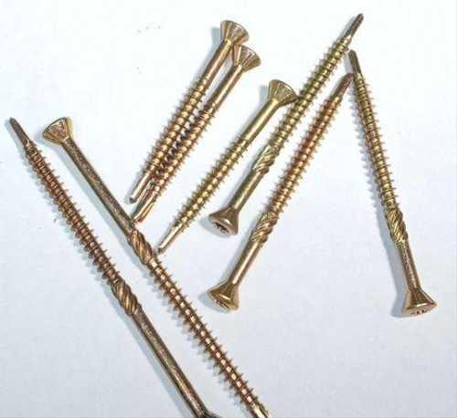 Саморез для крепления деревянных полов из массива