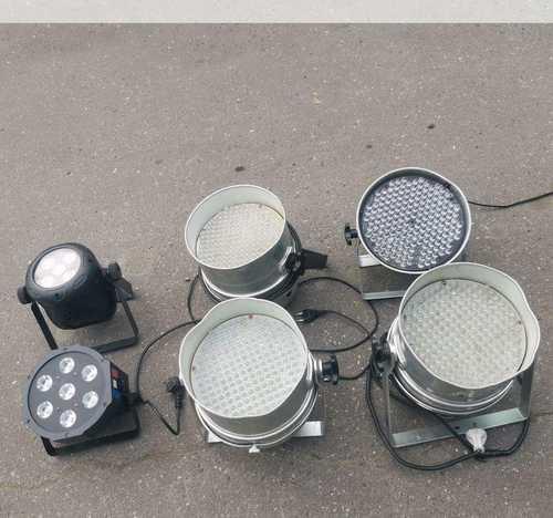LED par rgbw светильник сценический