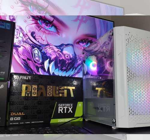 Игровой пк i5 10400f RTX2060 Super