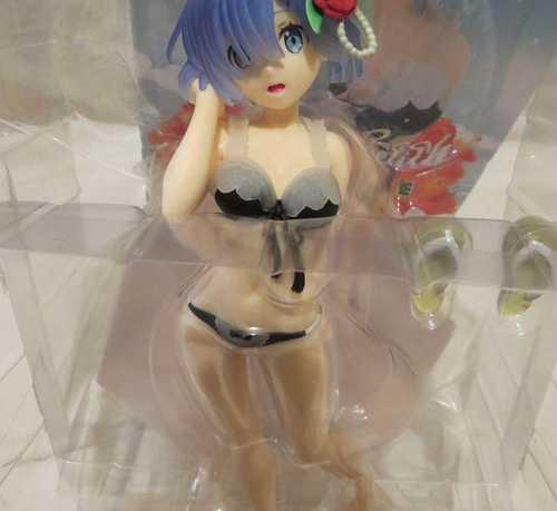 Аниме фигурка Summer Beach Rem