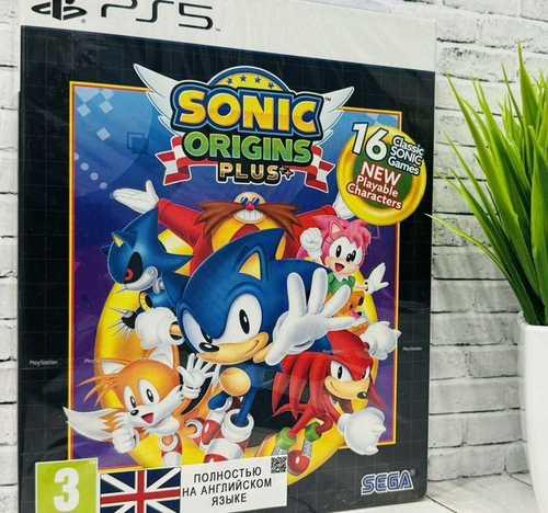 Sonic Origins Plus PS5 (Новый диск)