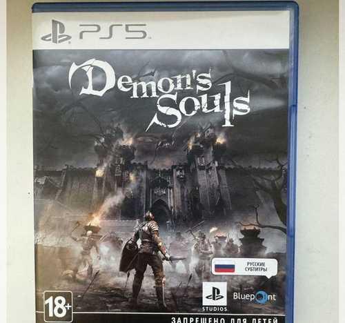 Demons souls ps5 диск