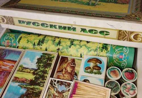 Коллекционный набор спичек Русский Лес
