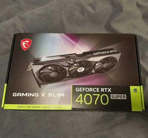 Видеокарта MSI GeForce RTX 4070 Super