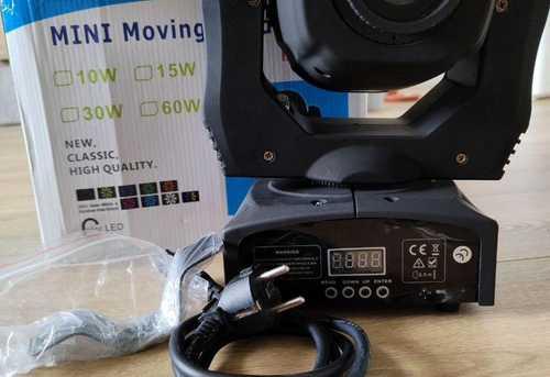 Вращающаяся голова Moving head LED spot 60w