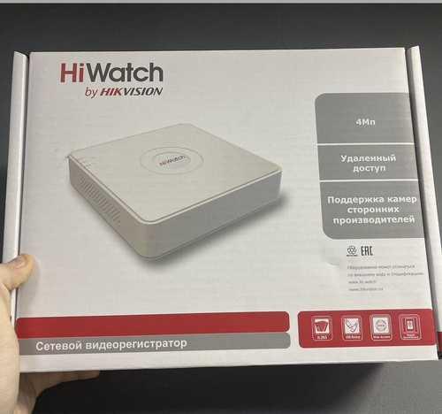 Видеорегистратор hiwatch DS-N204