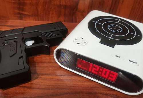Часы мишень Lazer target alarm clock