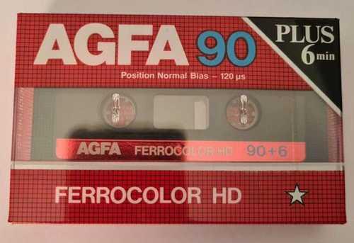 Аудиокассета agfa Ferrocolor HD 90+6