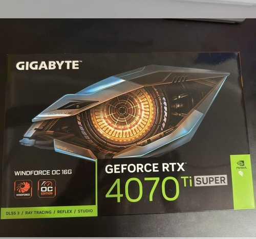 Видеокарта Gigabyte Windforce RTX 4070 Ti Super