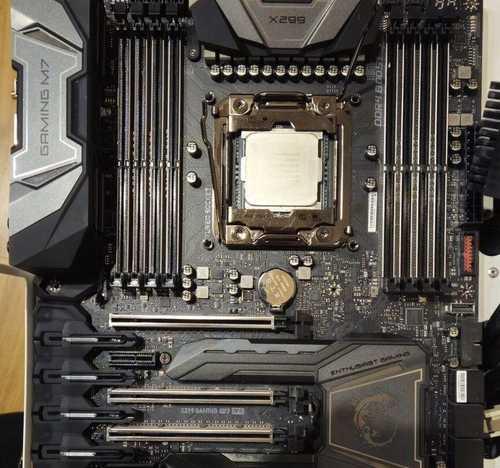 MSI X299 Gaming M7 ACK   i9 7980XE