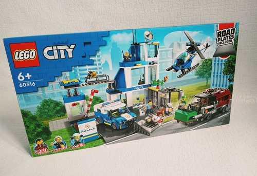 Конструкто lego city Полицейский участок 60316