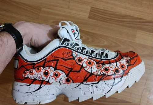 Кроссовки fila fmc crossover jet кастом, 44,5