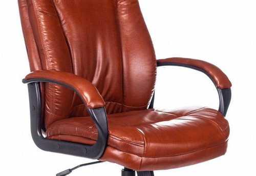 Кресло руководителя, CH-879N, коричневый, экокожа