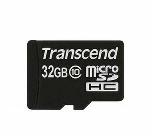 Карта памяти microsdhc microSD Transcend 32Gb cla