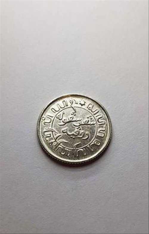 1/10 гульдена 1945 год UNC серебро