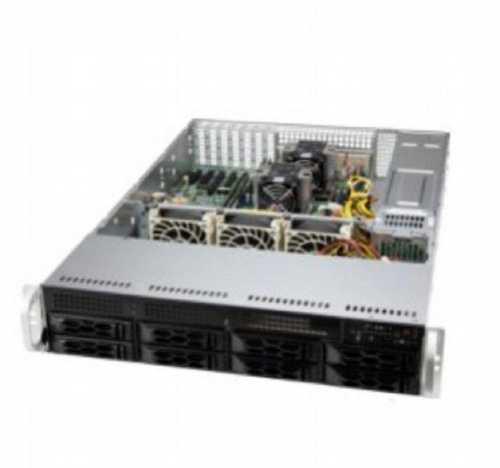 Supermicro CSE-LA25TQC-R609LP server chassis, 2U D