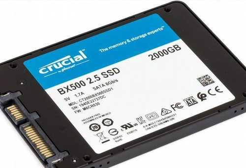 SSD Crucial BX500. 2000Gb