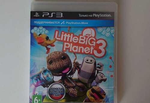 Little Big Planet 3 диск для PS3