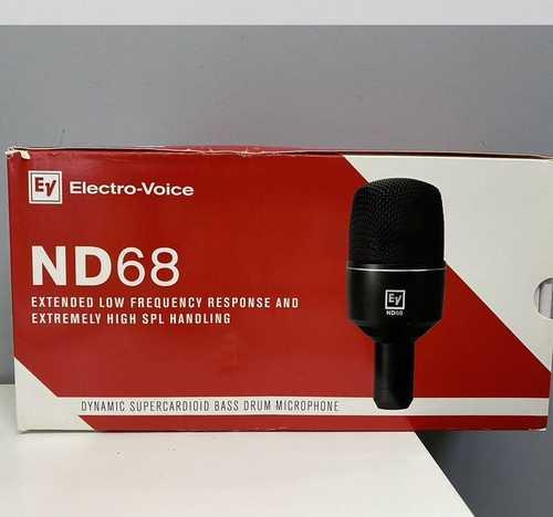 Новый Инструментальный микрофон Electro-Voice ND68