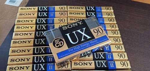 Новые Аудиокассеты sony UX 90 1994