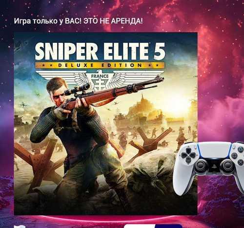 Sniper Elite 5 Deluxe Edition PS4 and PS5