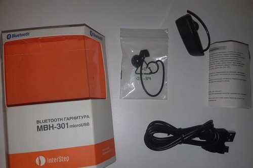 Bluetooth-гарнитура interstep MBH-301