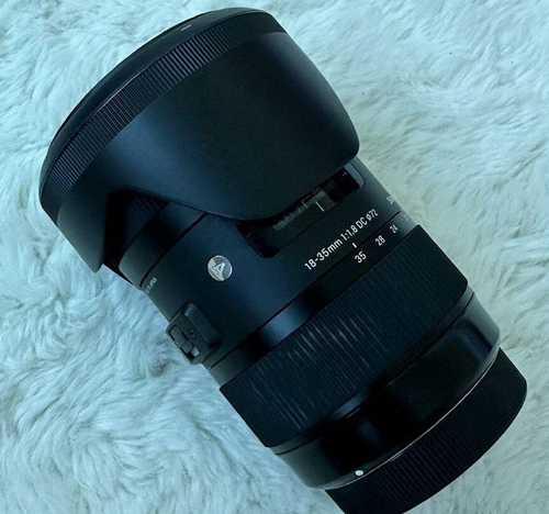 Sigma 18-35 f1.8 art canon EF