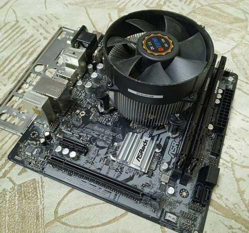 Комплект ASRock H510M-HVS / i3 10105F / lgа 1200