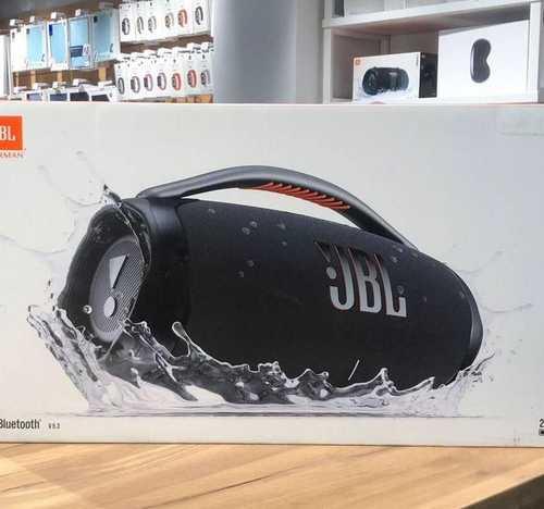 JBL Boombox 3 черная (180 Вт)