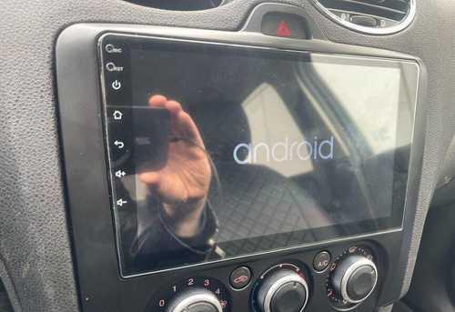 Магнитола на ford focus 2 android 9"