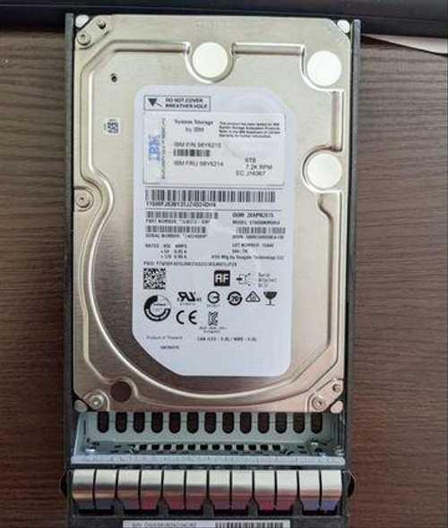 Серверный HDD IBM P/N 98Y6215 6TB SAS 7,2k новый