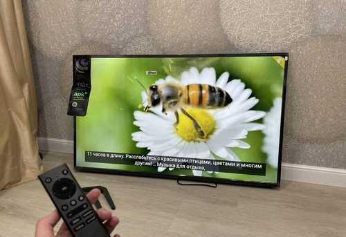Новый телевизор SmartTV Sber43 дюйма(чек,гарантия)