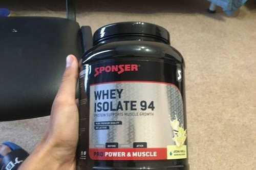 Whey isolate 94 Sponser 850г протеин изолят