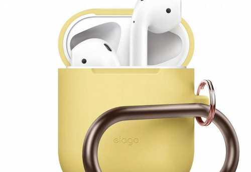 Чехол Elago для AirPods Hang Case Yellow