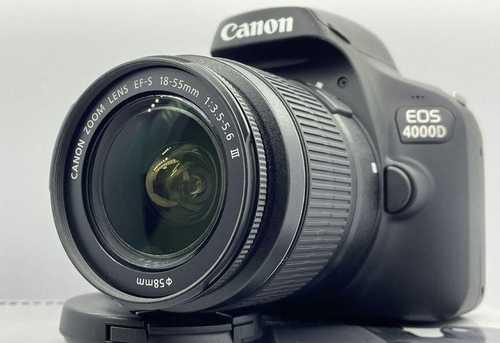 Canon 4000d kit новый