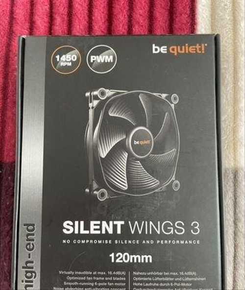 Вентилятор be quiet silent wings 3 120mm