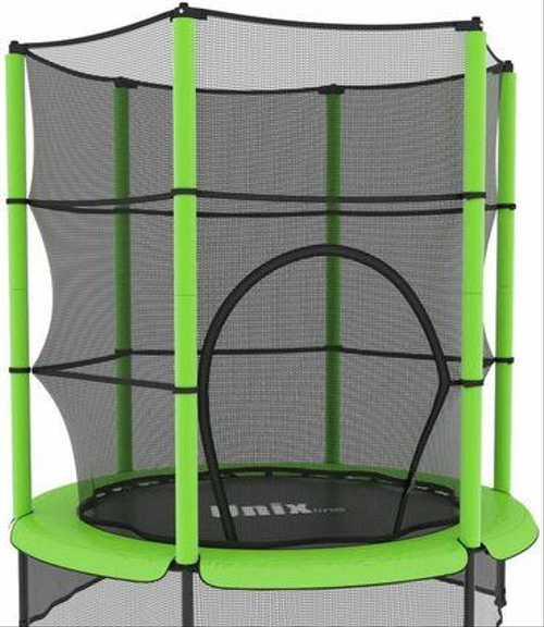 Батут unix line Kids 4,6 ft Green (140 cm)