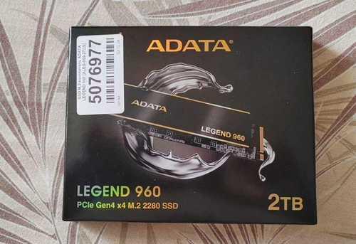 SSD m2 2tb adata legend 960