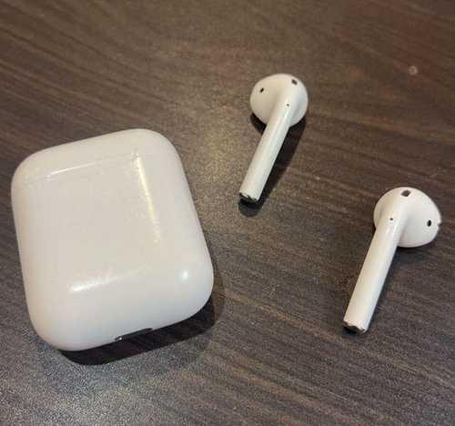 Беспроводные наушники apple airpods 2. Торг