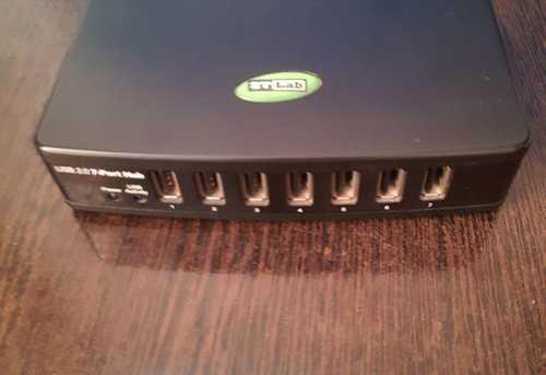 Продам активный USB хаб STLab 7ports U-340