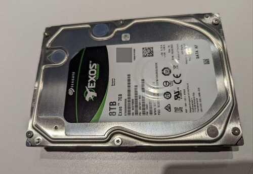 Жесткий диск seagate exos 7E8 8TB